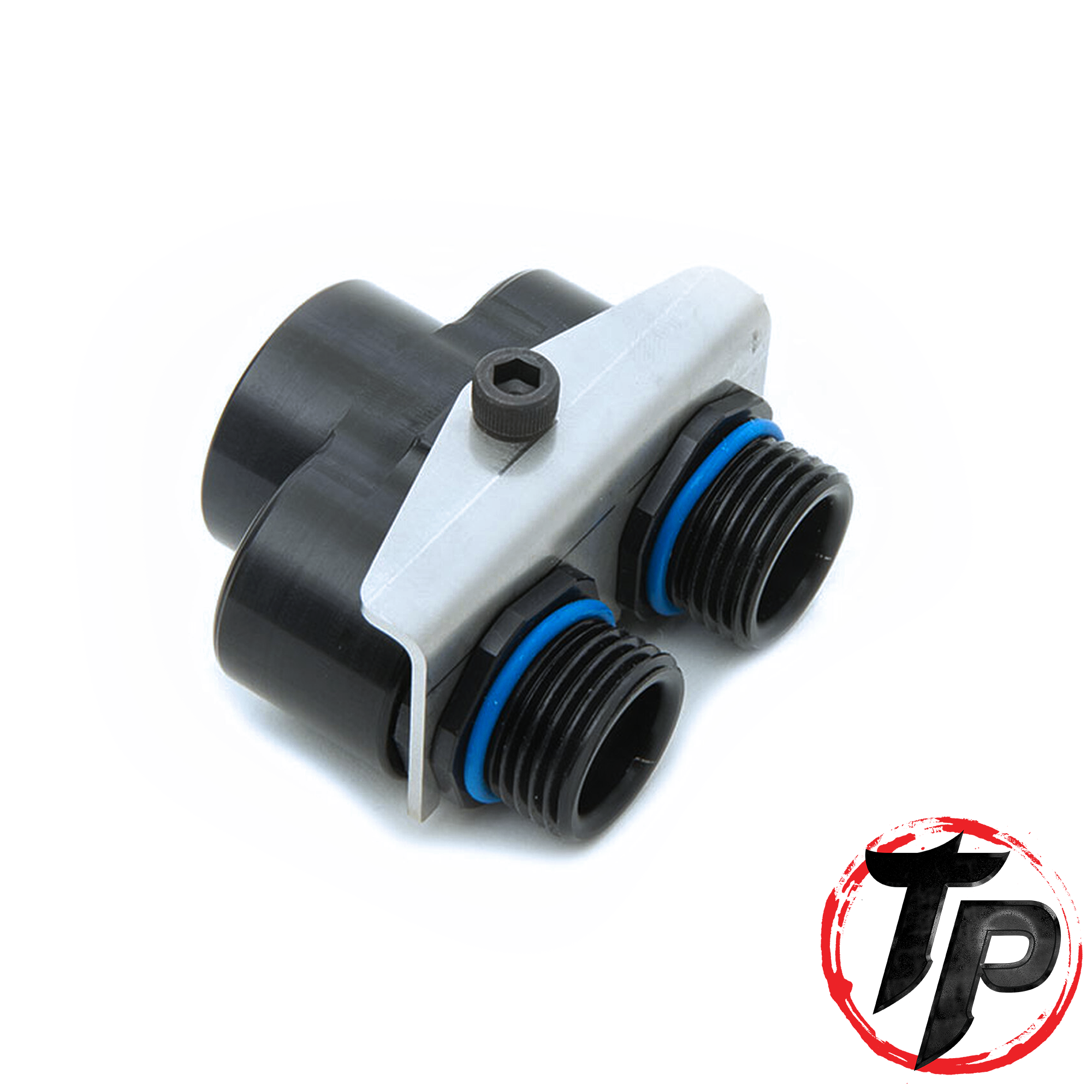 Single Inlet Dual Fuel Rail Adapter Kit for Holley Fuel Rails (Pair ...